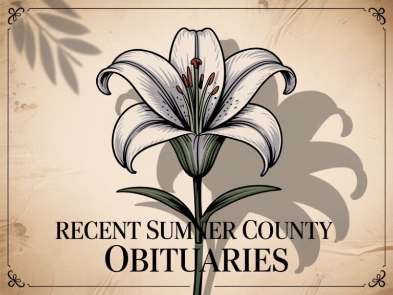Recent Sumner County Obituaries for August 21-27, 2025 - Sumner County ...