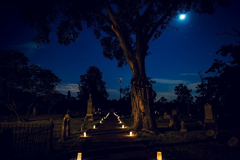 Step Into the Shadows at the 29th Annual Candlelight Cemetery Tour ...